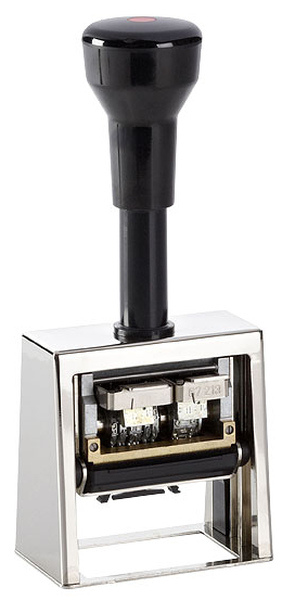 Datumstempel Modell D53Z mit Textplatte Stunden Rad